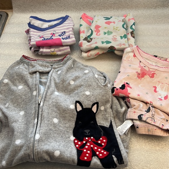 Pajamas | Four Pair Of Pajamas For A 18 Month Old | Poshmark